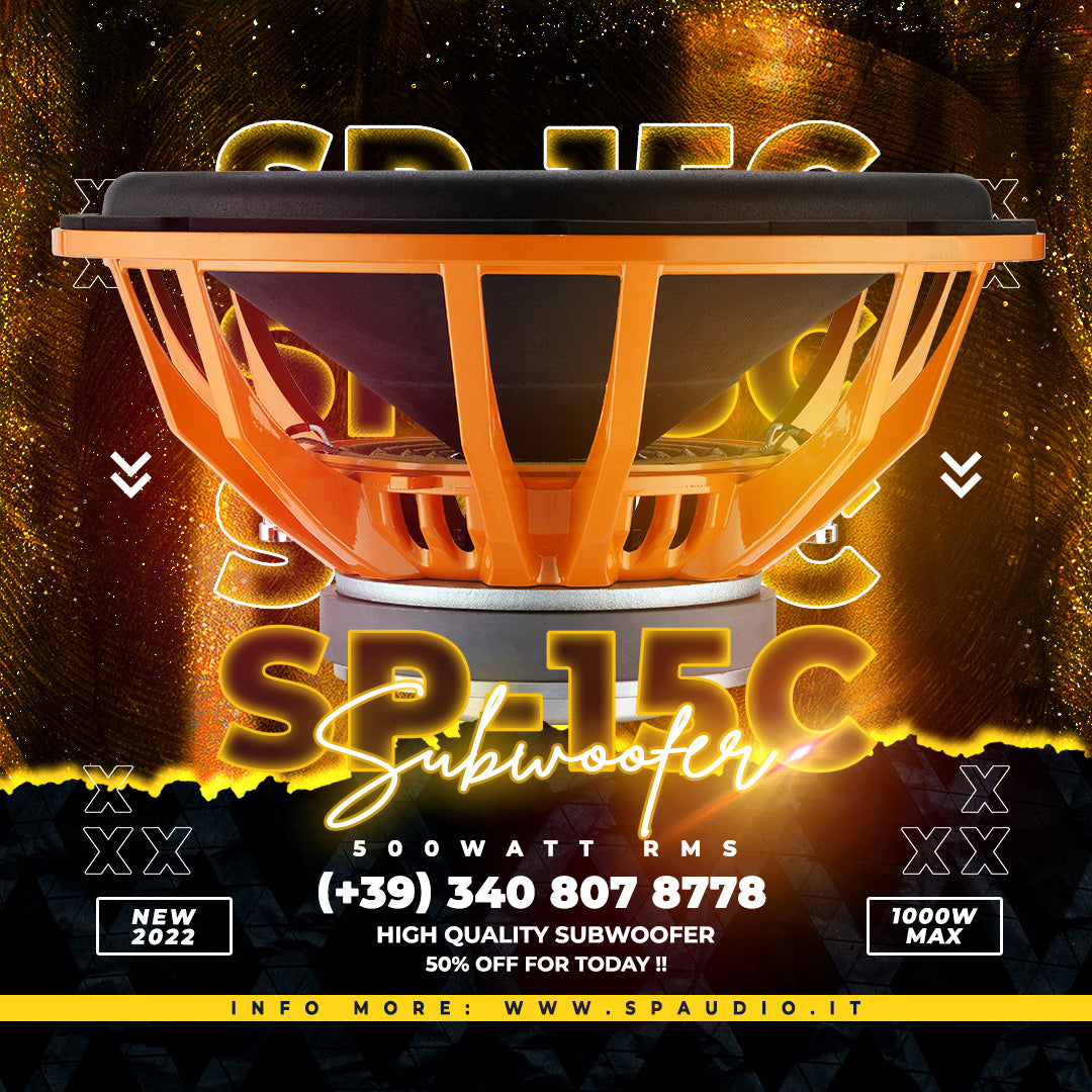 SP-15C / 500 WATT RMS POWER