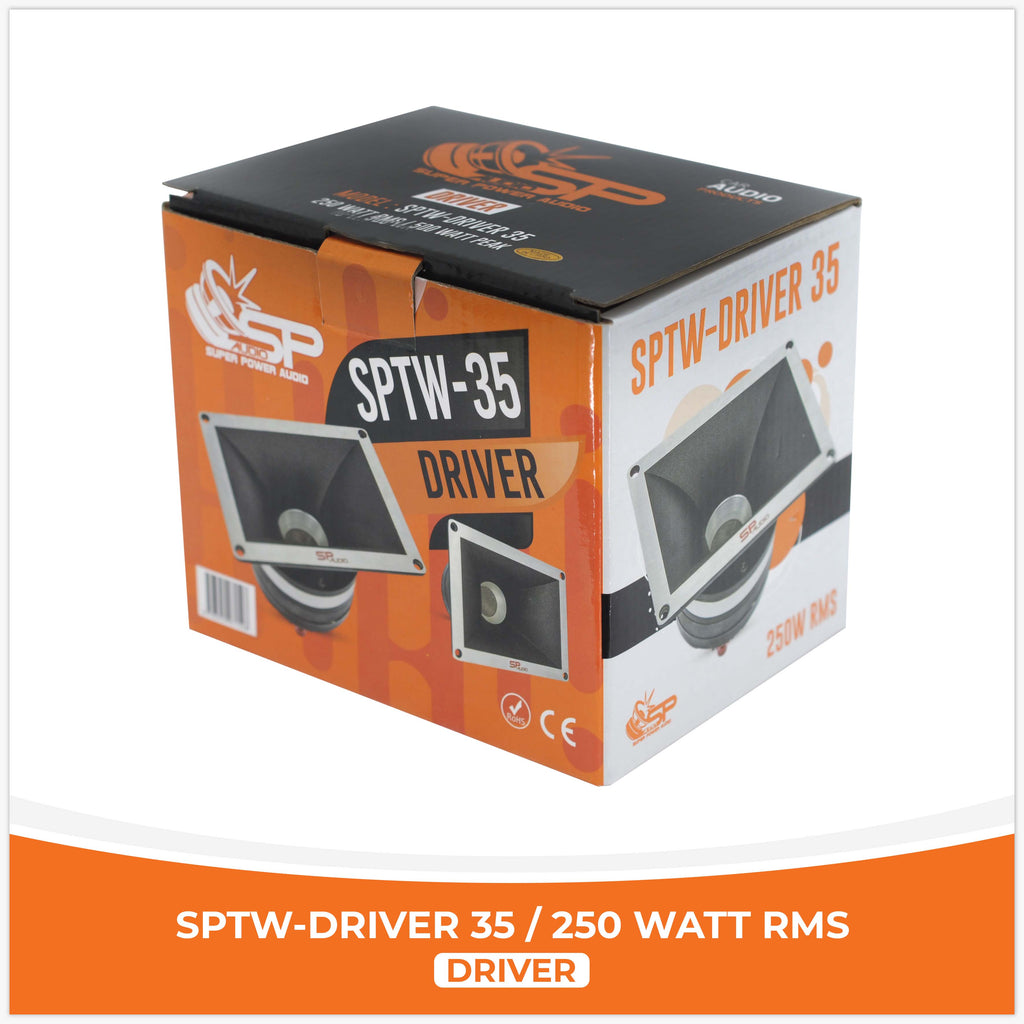 SP DRIVER 35 COMPLETE DRIVER WITH HORN 150W RMS (UNIT PRICE) – spaudio