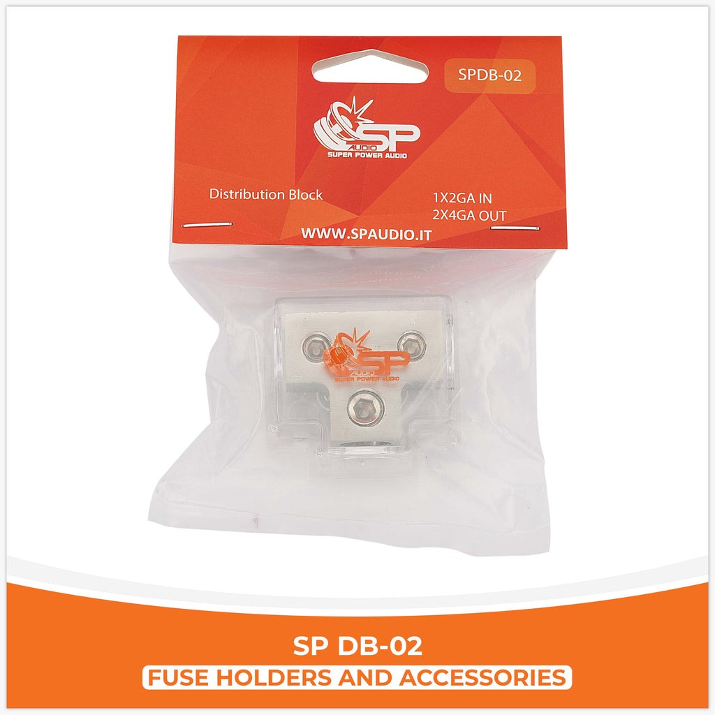 SP DB 02 DISTR BLOCK 1X2GA IN + 2X4GA OUT (UNIT PRICE) – spaudio