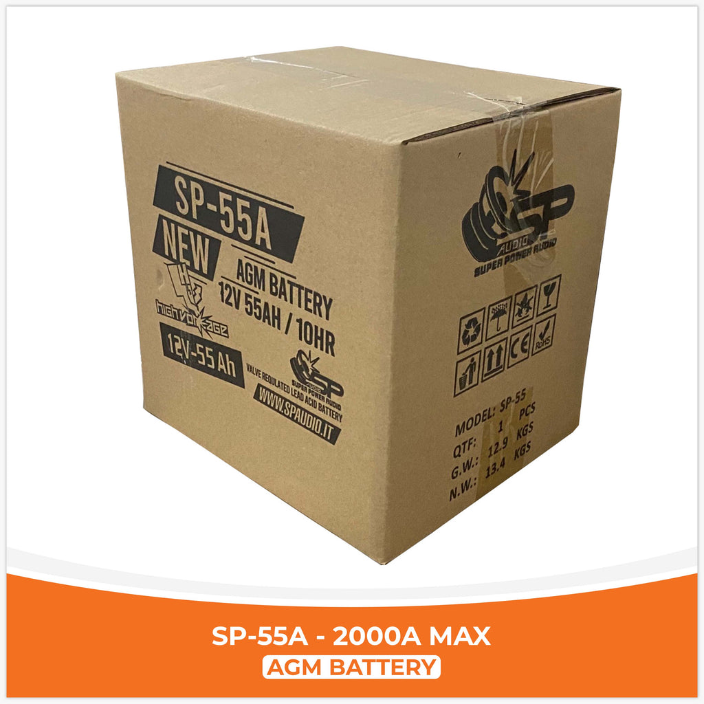 SP 55A AGM BATTERY LONG LIFE SPL (UNIT PRICE) – spaudio